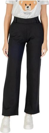 Only Only, Femme, Pantalons, Noir, Taille: 42 FR L32 Wide Leg Pleated Pantalons
