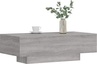 Generic Couchtisch, Schlanker, Minimalistischer Wohnzimmer-Mitteltisch, Holzwerkstoff f&uuml;r Wohnzimmer, Zuhause, B&uuml;ro (Graues Sonoma)