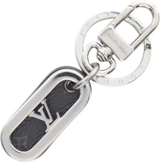 Louis Vuitton unisex, Pre-owned, Gris, Taille: ONE Size Porte-cl&eacute;s Pre-owned