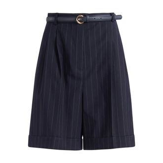 Max Mara Femme, Shorts, Bleu, Taille: 36 FR Shorts
