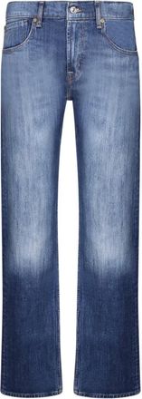 7 For All Mankind Homme, Jeans, Bleu, Taille: W34 Jean &agrave; boutons