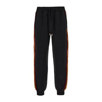 Lanvin Homme, Pantalons, Noir, Taille: L Pantalon Élégant