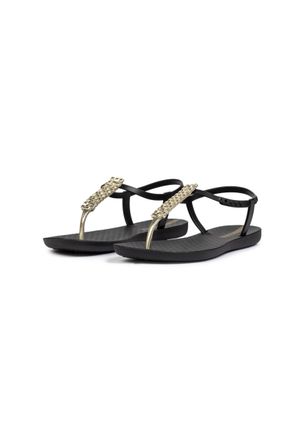 Ipanema CLASS MODERN CRAFT SANDAL FEM - Sandale für Damen - mit Metallverzierung - größenverstellbar (BLACK/GOLD, EU Schuhgrößensystem, Erwachsene, Damen, Num