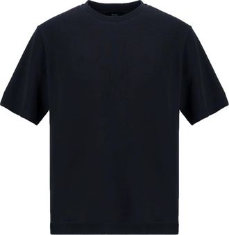 Herno Homme, Pulls, Bleu, Taille: M T-Shirt Effet Maille Jersey