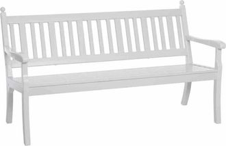 Blome Blome - Bank Hohenzollern, 160 cm, weiß Kunststoff weiß, 3-sitzig