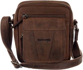 Greenland nature Montenegro sac &agrave; bandouli&egrave;re RFID cuir 15 cm