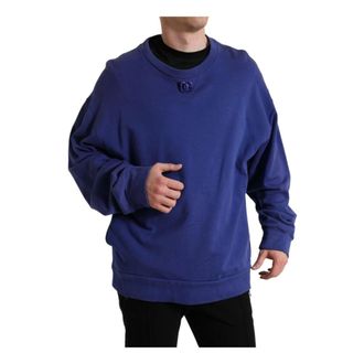 Dolce & Gabbana Homme, Sweatshirts et sweats à capuche, Bleu, Taille: 2XL SweaT-shirts
