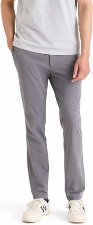 Dockers Mens Go Flex Chino Skinny Active Pants, Car Park Grey, 34W/34L