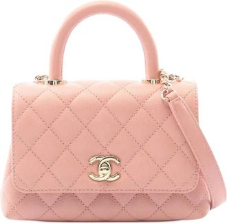 Chanel mini sac à bandoulière Coco (2021-2025) - Rose