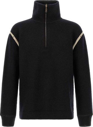 Maison Margiela Rundhalspullover - Blau