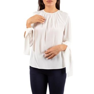 Max Mara Damen, Blusen & Hemden, Beige, SGr&ouml;&szlig;e