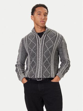 Guess Pullover M5BR44 Z2ZK2 Grau Regular Fit