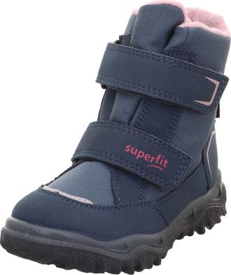 Superfit Mädchen Husky Sympatex 1-006081 Stiefel, Blau Rosa 8010, 30 EU