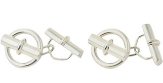 Herm&egrave;s Vintage Sterling Silver Cufflinks