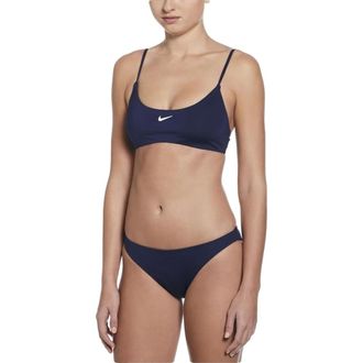 Nike Essential Bralette Bikini - - Sport - Damen - Blau - L
