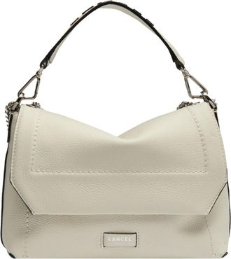 Lancel Schultertasche Lancel Sac Rabat M Ninon Soft Neige Femme