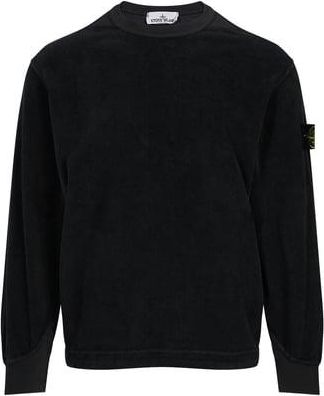 Stone Island Sweat col rond en velours