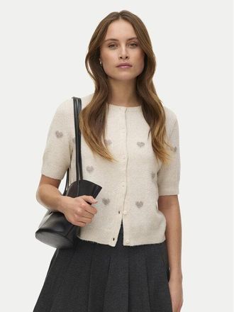 Vero Moda Strickjacke Doffy 10330795 Beige Regular Fit