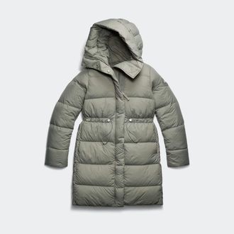 Canada Goose Montgomery Mantel Tonal Label (Weiblich, Sagebrush, XS)