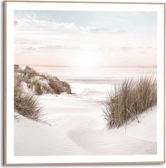 Reinders Gerahmtes Bild, Strand Horizon, Wohnzimmer, MDF, 50 x 50