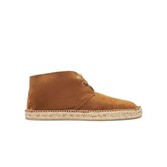 Scarosso Mojave Espadrille-Stiefel mit Schn&uuml;rung - - Shoes - Herren - Braun - 41 EU