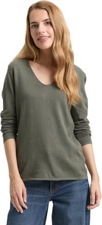 Tom Tailor Strickpullover mit V-Ausschnitt