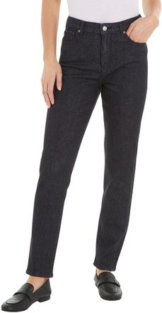 Tommy Hilfiger Damen Jeans Tapered Stretch, Schwarz (Liz), 27W / 32L