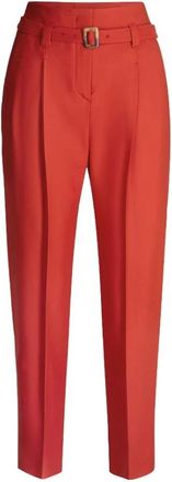 Windsor Femme, Pantalons, Rouge, Taille: 38 FR Pantalon Dh817V