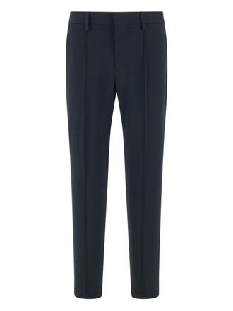 Boggi Milano belt-loops trousers - Blau