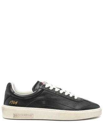 Dsquared2 baskets Rider en cuir - Noir