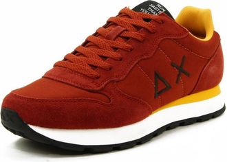 Sun 68 Sun68 Herren Basse Sneaker, Hellrot, 44 EU