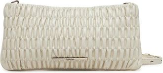 Calvin Klein Jeans Handtasche Rouched Zip Top Bag LV04K3090G Écru