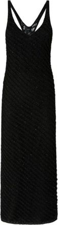 Pinko Pinko, Femme, Robes, Noir, Taille: 40 FR Miraggio Dress