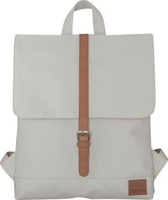 Johnny Urban Petit Sac à Dos a 7 litres pour Femme Beige/Marron Mia à Partir de Pet Recyclé - Mini Daypack Vintage Durable Haute Qualité - Imperméable avec Poche p