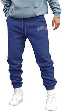 Generic Jogging Homme Pantalon Jogging Homme Pantalon Survetement Homme Confortable Classique - Sweatpants Mode Hiver Homme Loose Fit - Streetwear &Eacute;l&eacute;gant pou
