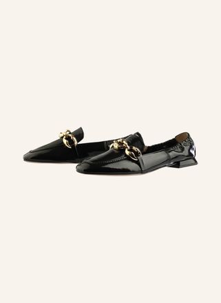 H&ouml;gl Lack-Loafer schwarz