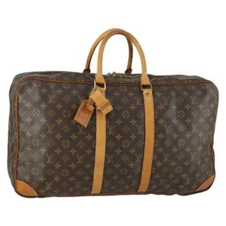 Louis Vuitton unisex, Pre-owned, Brun, Taille: ONE Size Sac de voyage en toile Pre-owned