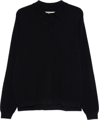 Homecore pull à col polo - Bleu