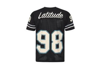 North 56.4 T-Shirt Football Shirt in XXL Gr&ouml;&szlig;en von North Latitude Denim, schwarz