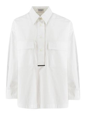 Brunello Cucinelli Chemise - Blanc