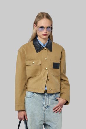 Balenciaga Cropped Workwear Jacket