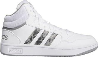 adidas Adidas Homme Hoops 3.0 Mid Lifestyle Basketball Classic Vintage Shoes, Cloud White/Grey Six/Solid Grey, 44 EU