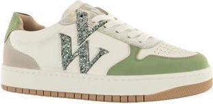 Vanessa wu Baskets Basses Calie Vert Amande 40