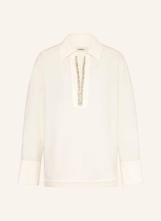 BA&SH Ba&Sh Blusenshirt Mit Schmucksteinen weiss