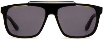 Gucci Get&ouml;nte Pilotenbrille - Schwarz