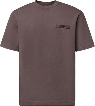 Jacquemus Homme, Tops, Brun, Taille: XL T-shirts