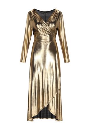 Faina Kleid Frauen Gold