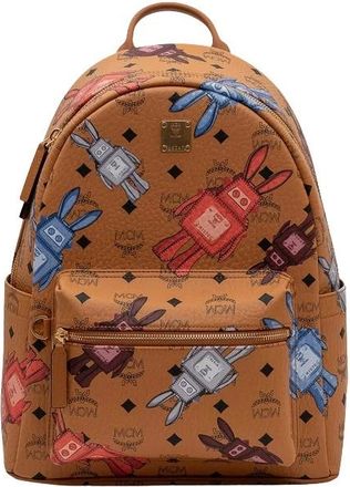 MCM Mcm, Femme, Sacs, Brun, Taille: ONE Size Stark Backpack