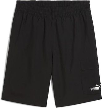 Puma Ess No. 1 Logo Woven Cargo Shorts 9 tiss&eacute;, Noir, 3XL Homme
