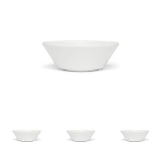 Weber Porzellan-Sch&uuml;ssel (&Oslash; 14cm) 2er Set, perfekt f&uuml;r Salate, Dips, Snacks oder Saucen, aus extrem belastbaren kratzfesten Hartporzellan, f&uuml;r Outdoor-Gebra